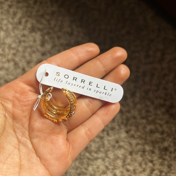 Sorrelli | Jewelry | Sorrelli Sweet Sapphire Triple Stacked Crystal ...